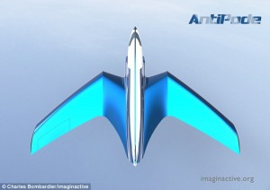 Radical ‘Antipode’ concept plane that uses rocket boosters revealed ...